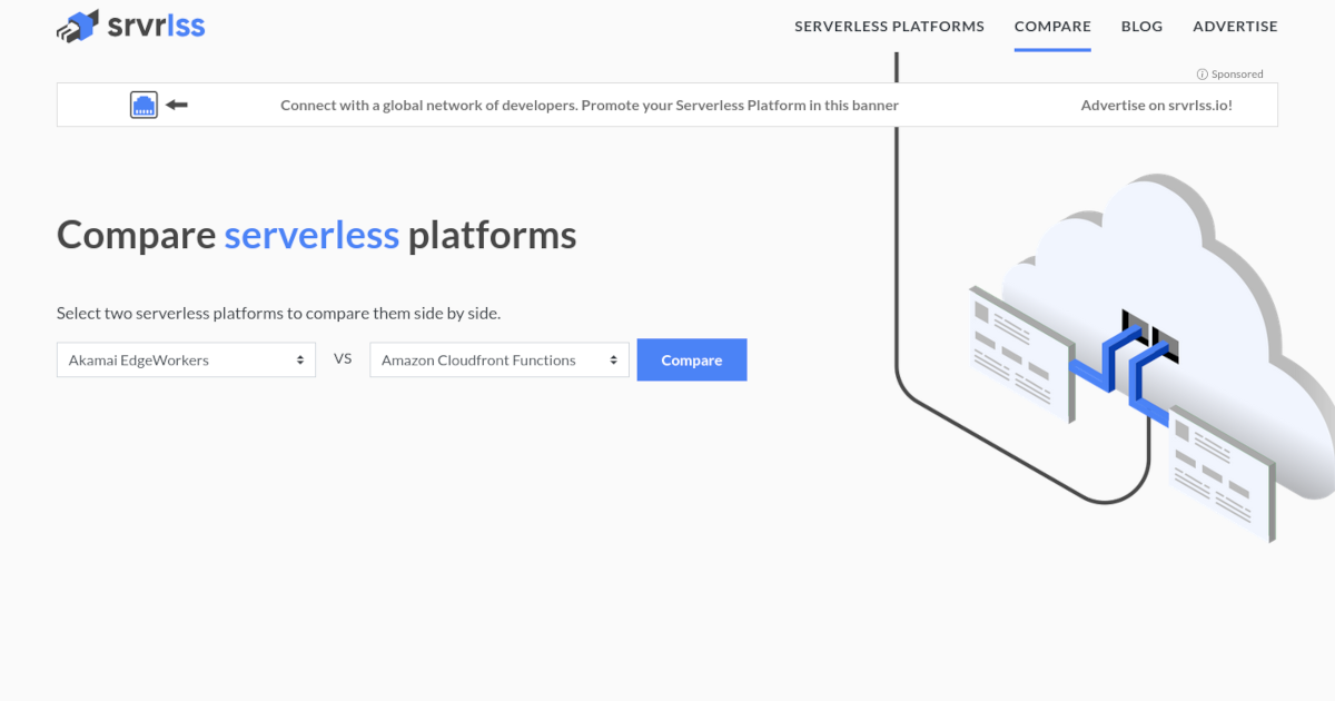 Serverless & PaaS Platforms Comparison Tool | srvrlss